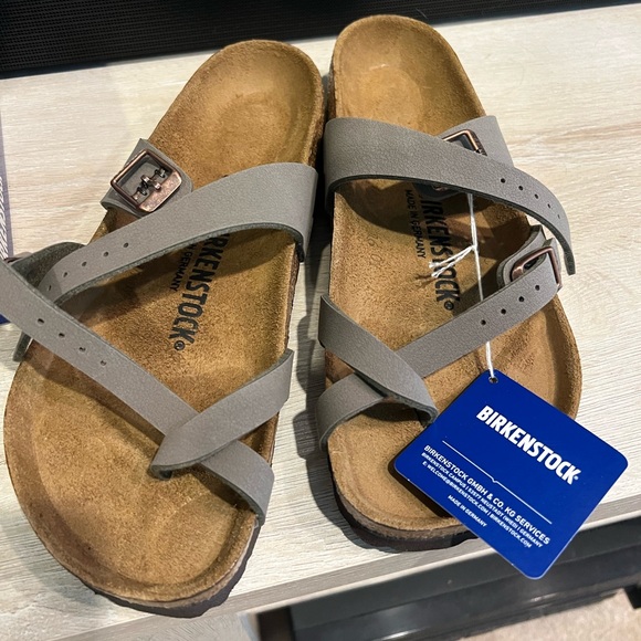 Birkenstock | Shoes | Birkenstock Mayari Stone Color Sandals With ...
